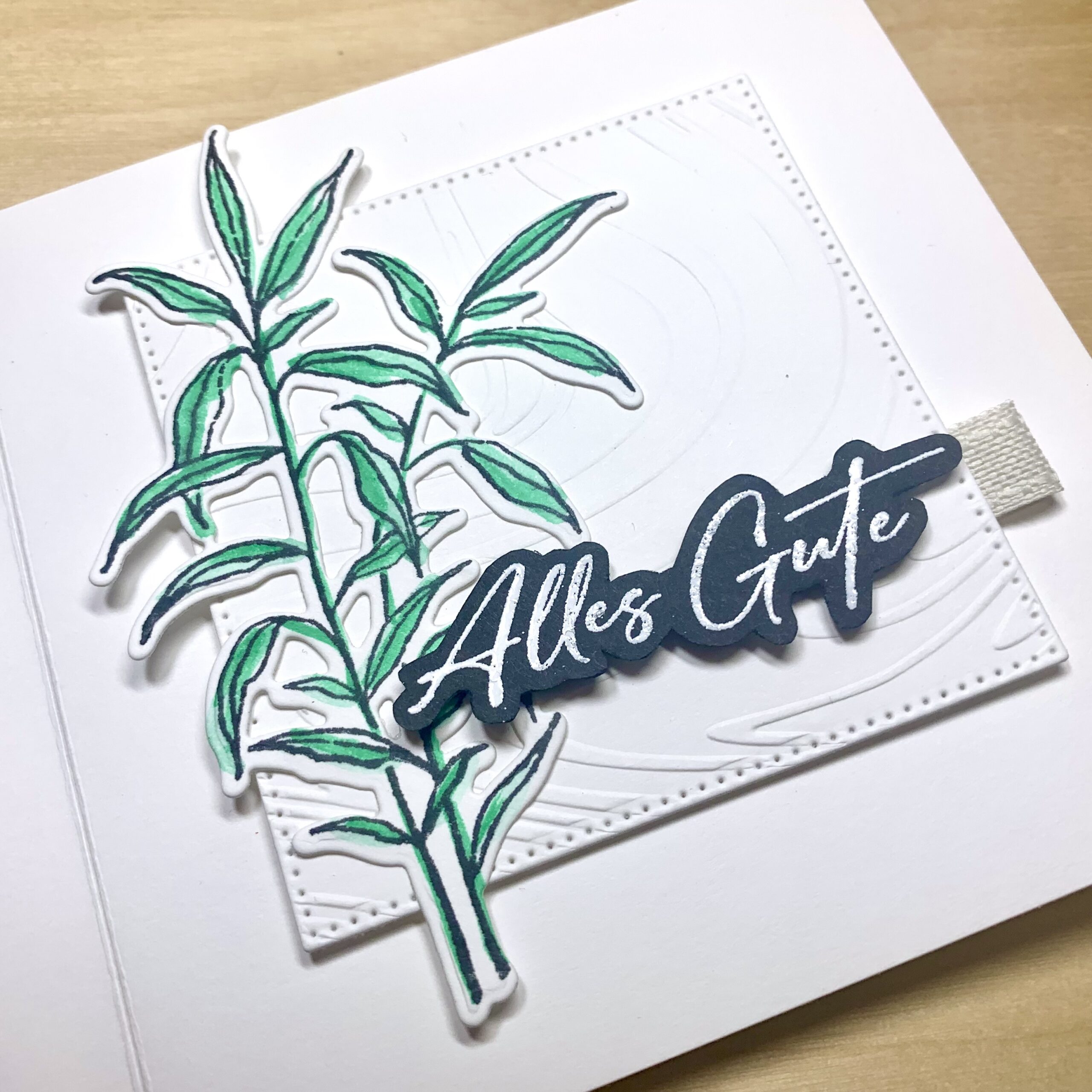 SU-Sonntag #149 – Karte mit Steg – Creative Ju